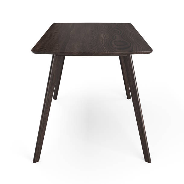 Corrigan Studio® Drae Mid-Century Modern Rectangular Dining Table 60" | Wayfair